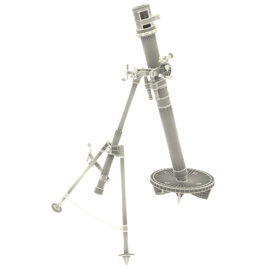 3d Mortar 2b14 Podnos 82mm