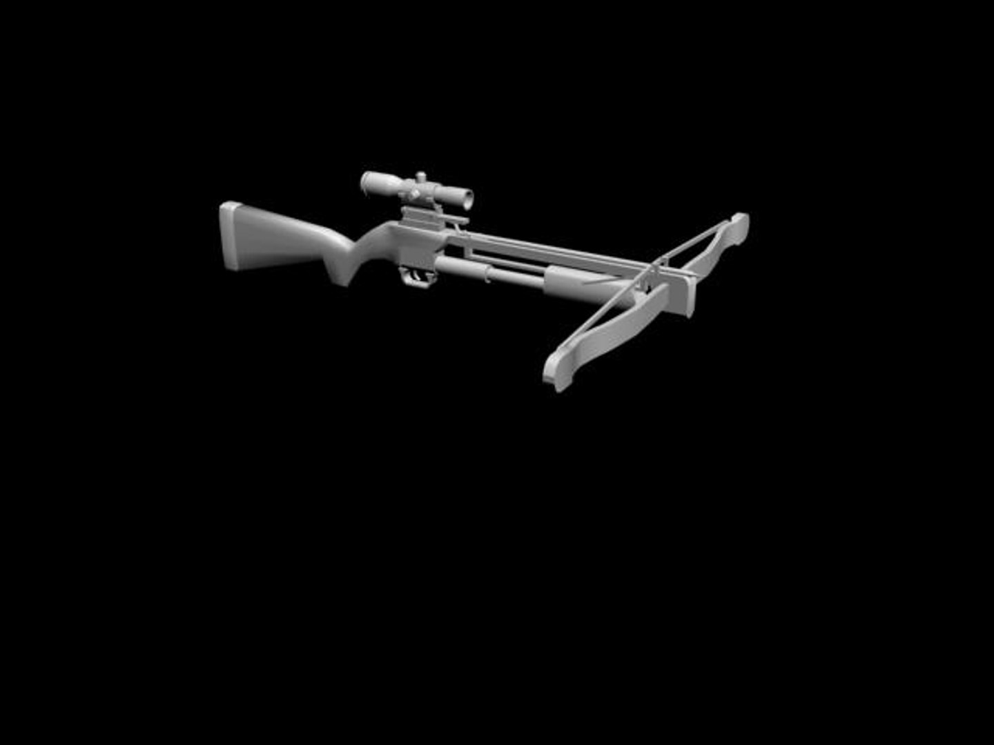 crossbow 3d model