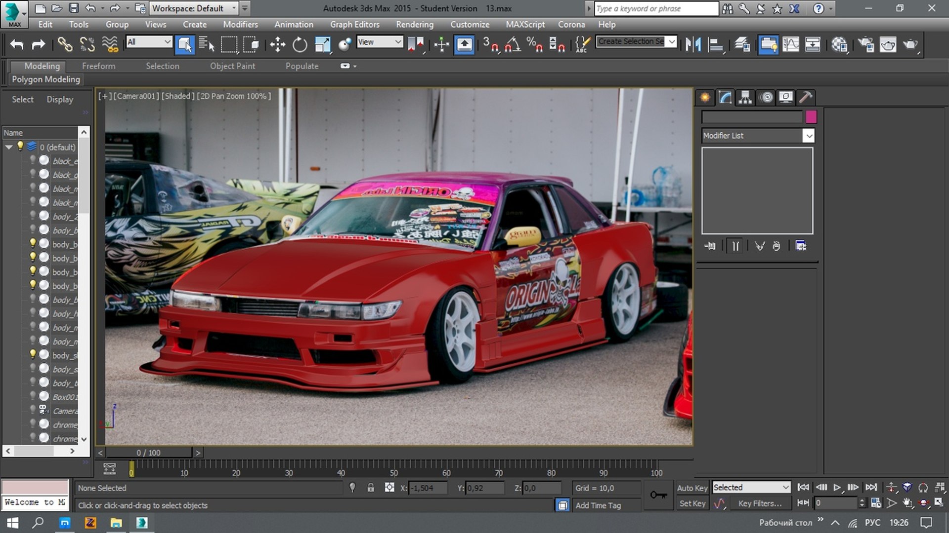 Body Kit Origin Labo 3D - TurboSquid 1418914