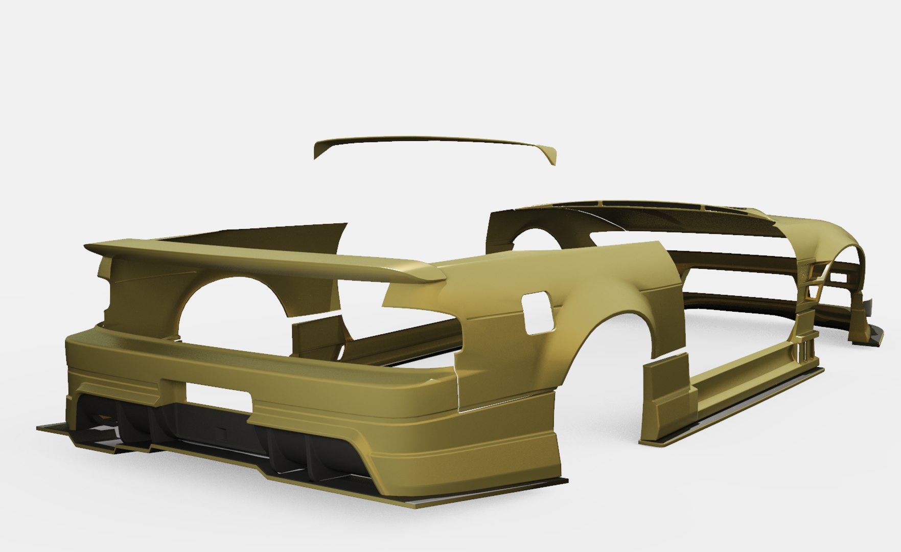 Body Kit Origin Labo 3D - TurboSquid 1418914