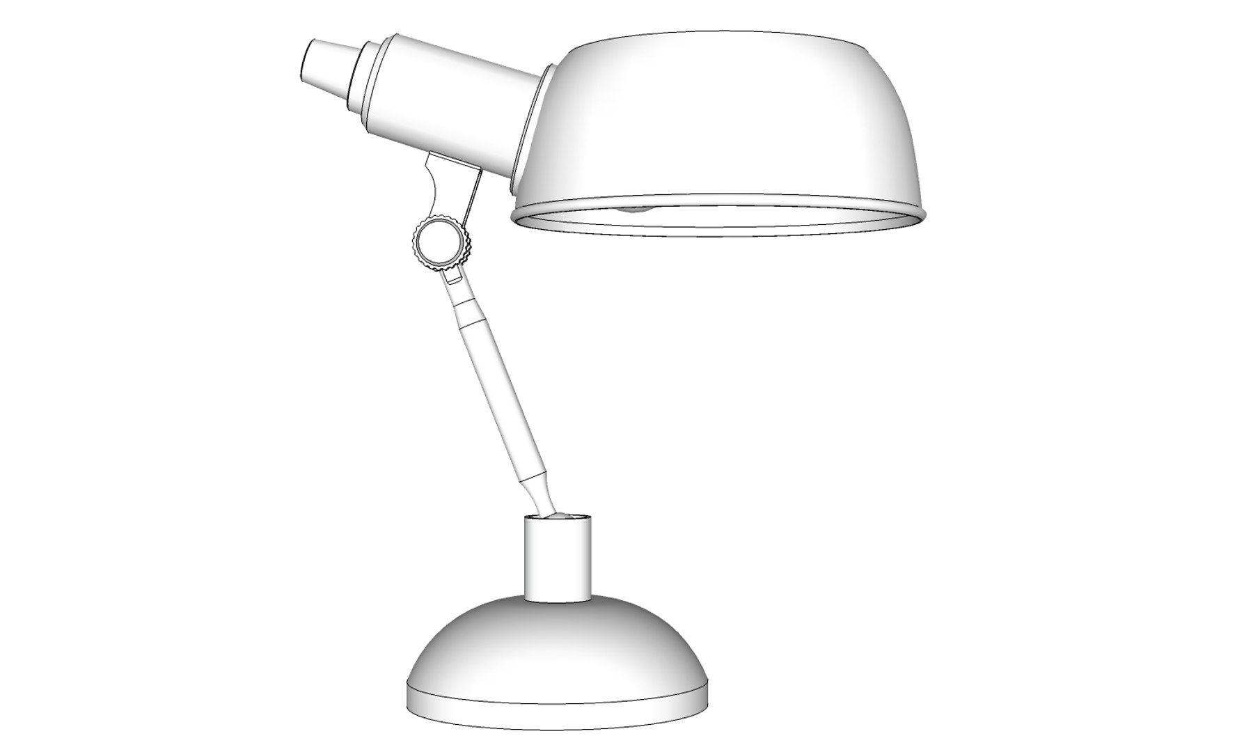 Desk Lamp 3D Model - TurboSquid 1342784