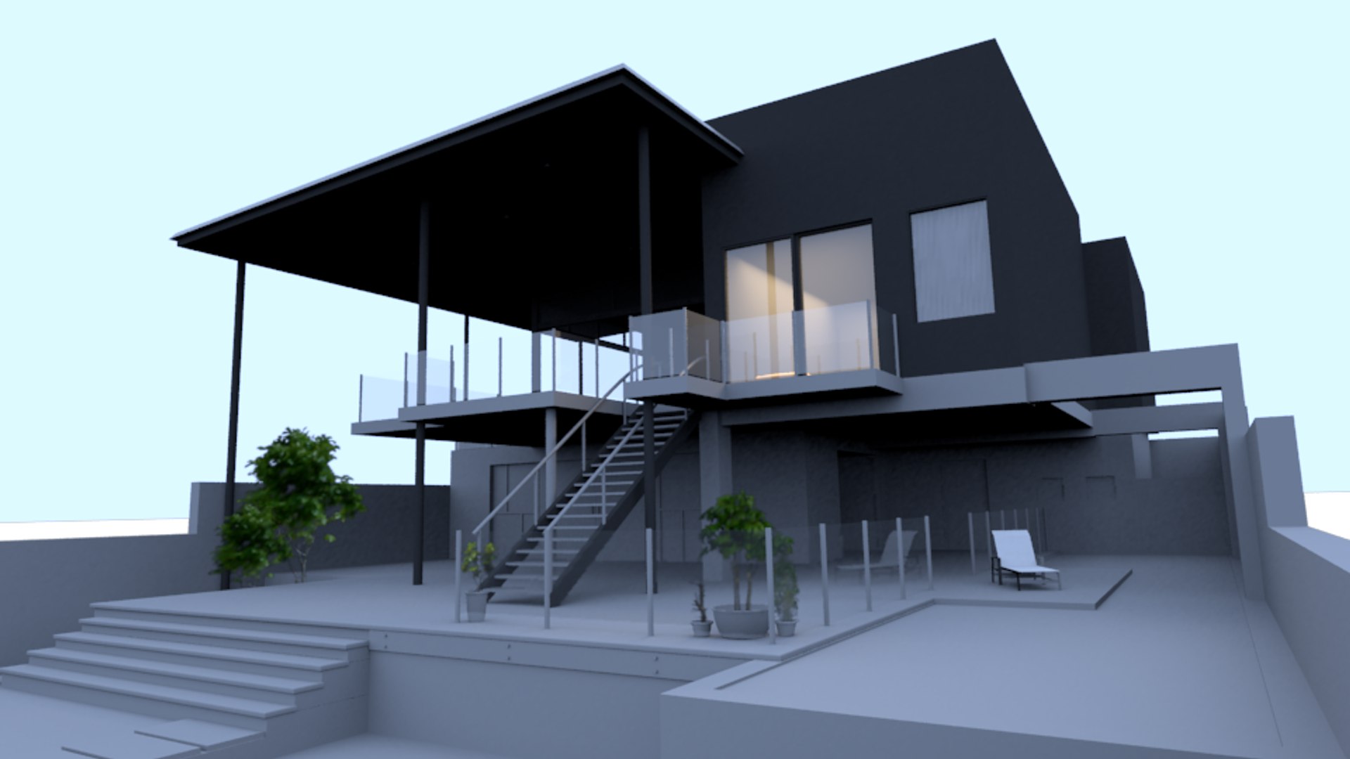 house home 3d obj