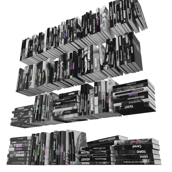 3D book model - TurboSquid 1384054