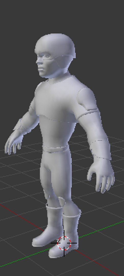 3ds super hero boy character