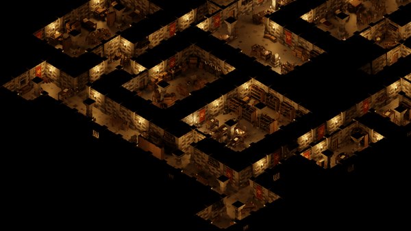 3D dungeon modular room model - TurboSquid 1474088