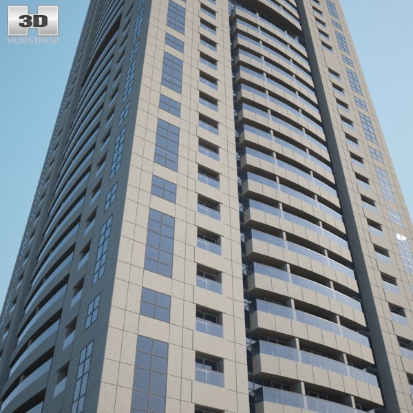 Princess tower 3D - TurboSquid 1271687