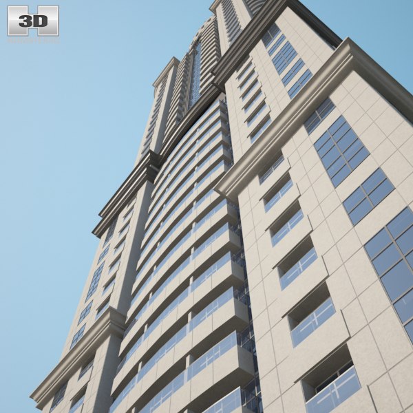 Princess tower 3D - TurboSquid 1271687