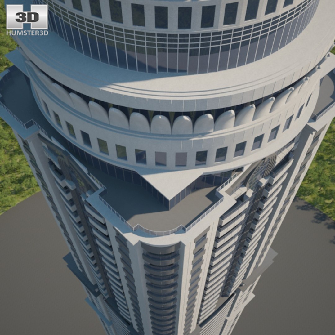 Princess tower 3D - TurboSquid 1271687