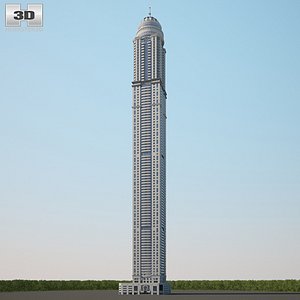 Princess Tower Dubai 3D Models for Download | TurboSquid