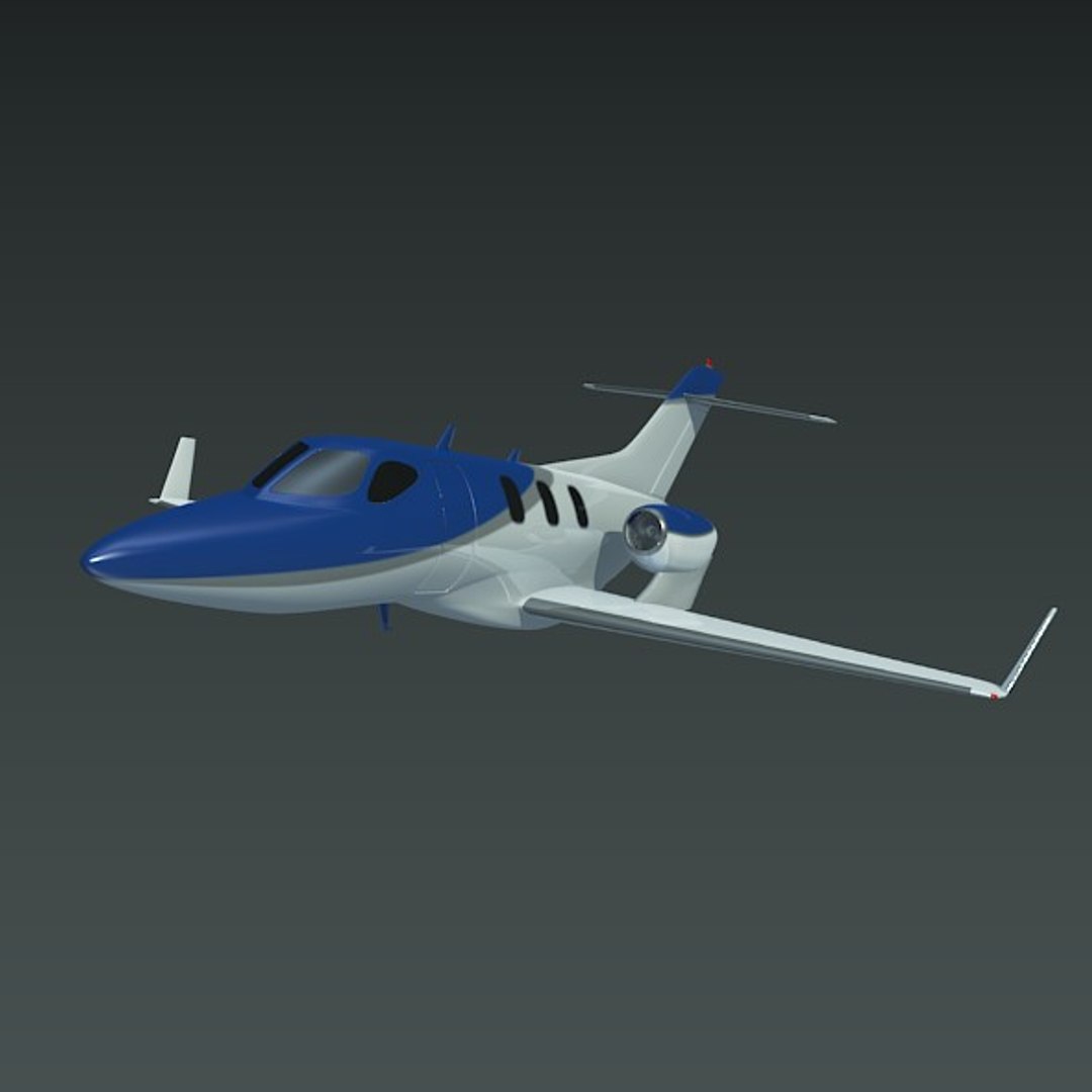 Honda Jet 3d Model