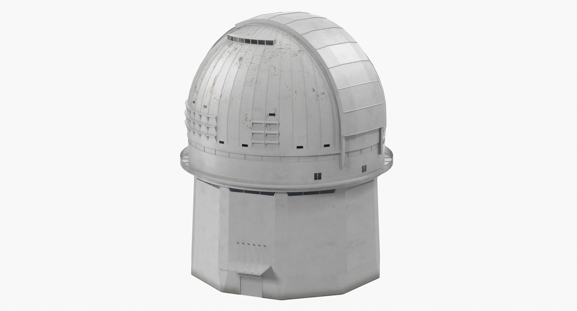 3D Observatory Building Model - TurboSquid 1294450
