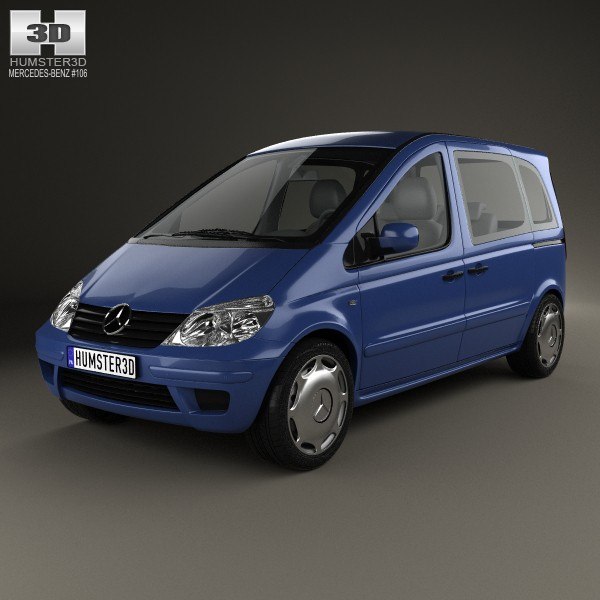 modelo 3d Mercedes-Benz Vaneo 2002 - TurboSquid 1131300