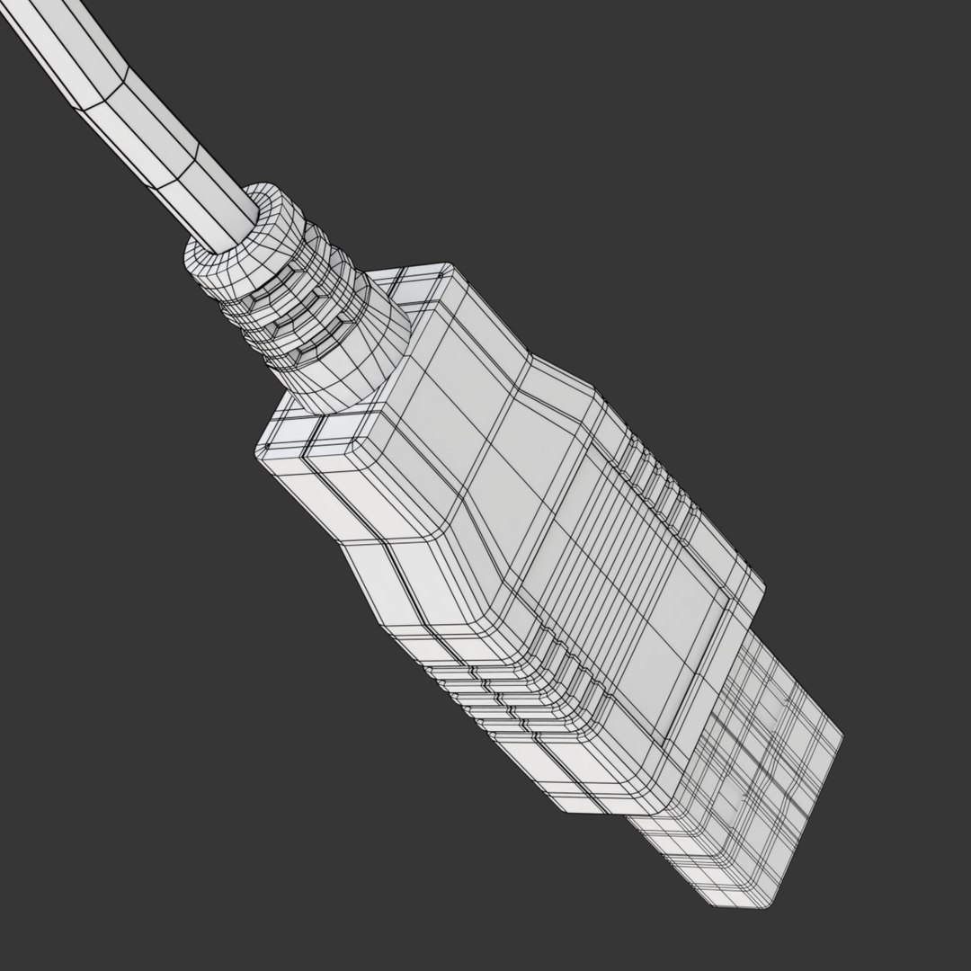 3D Plug Usb Type Model - TurboSquid 1315220