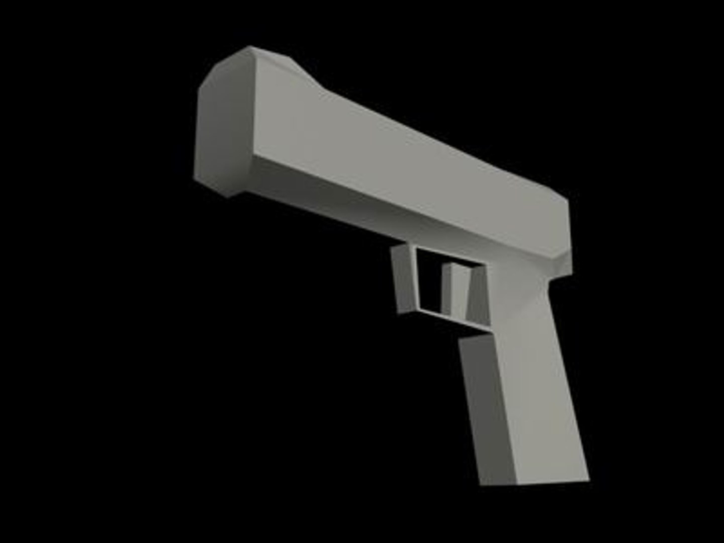 3d Model Gun Pack 1