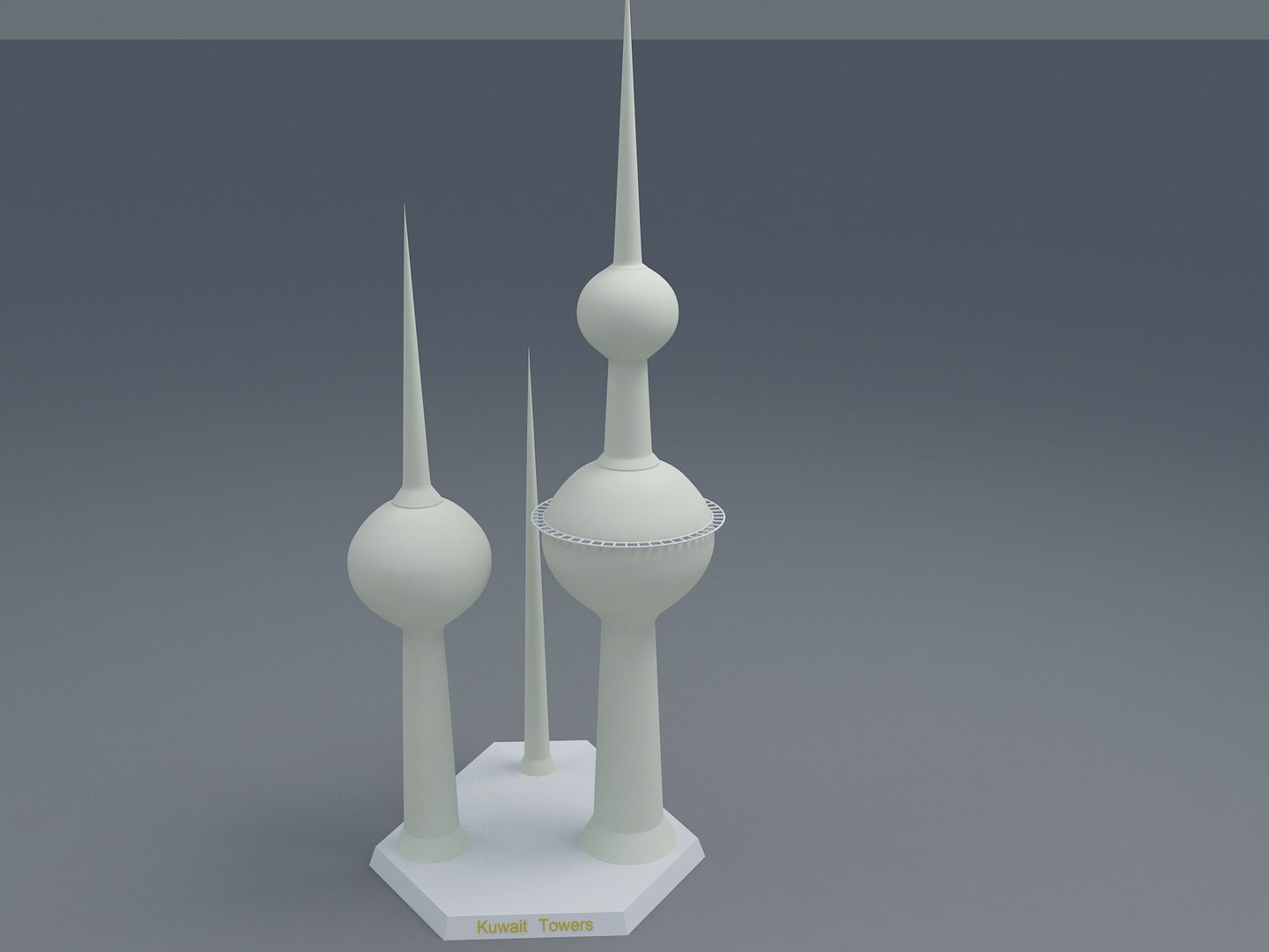 Max Scale Kuwait Tower