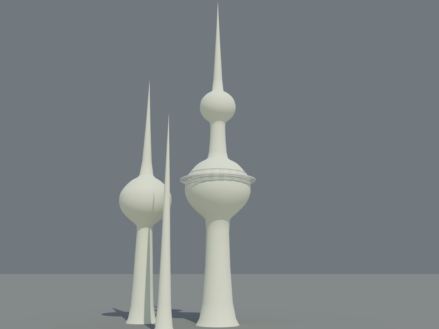 Max Scale Kuwait Tower