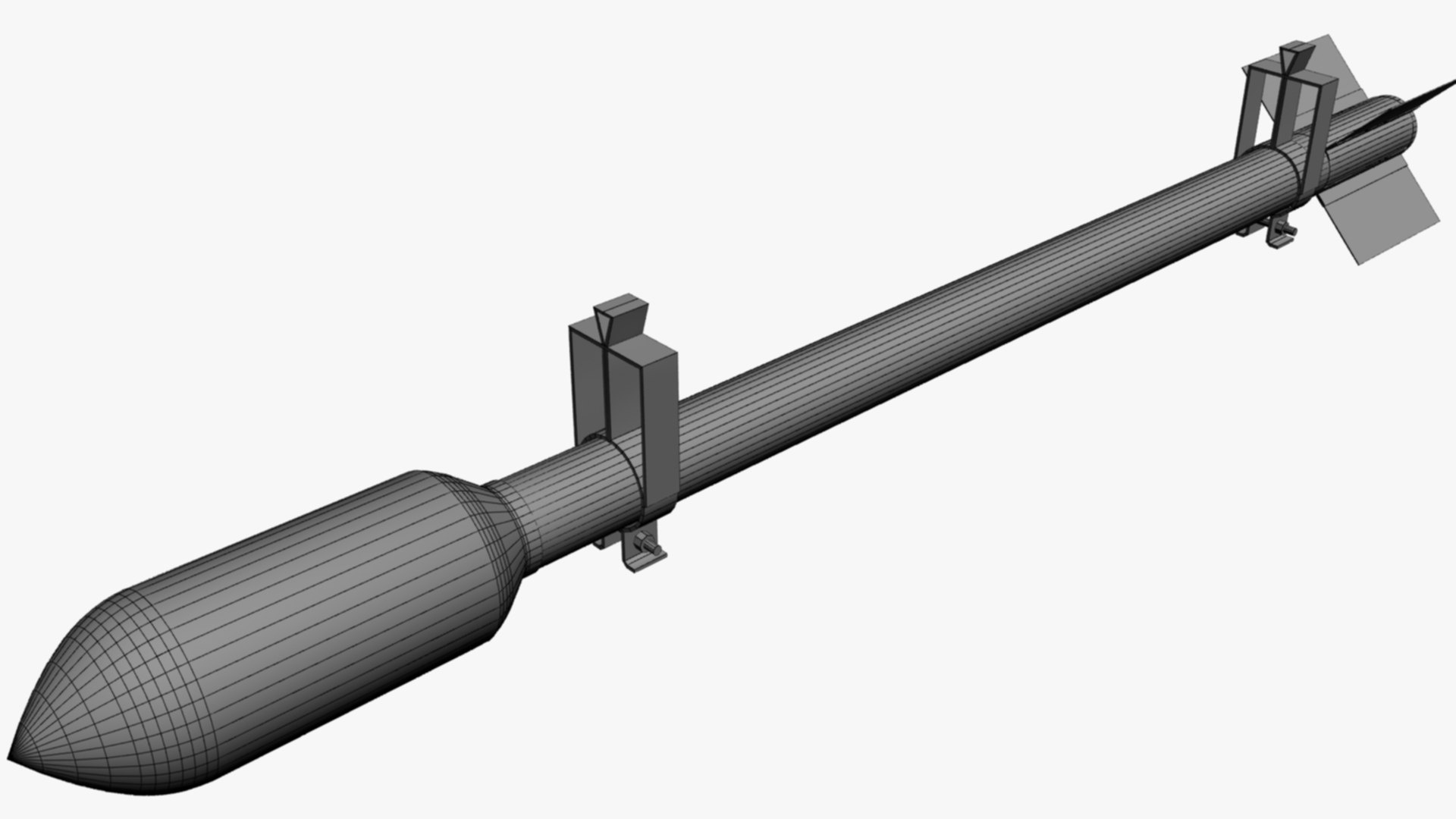 Rocket 3 Inch 3D Model - TurboSquid 1565018