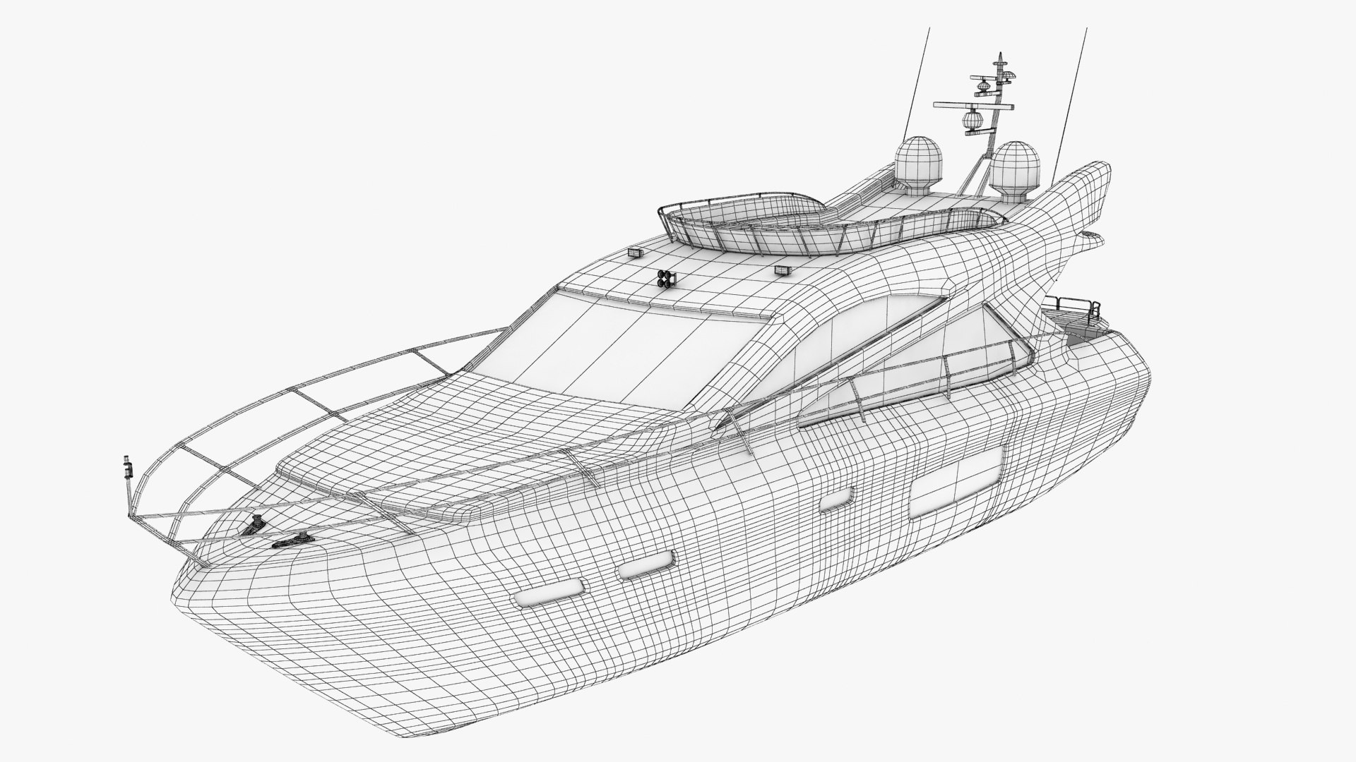 Free Florida Yacht 3d Model