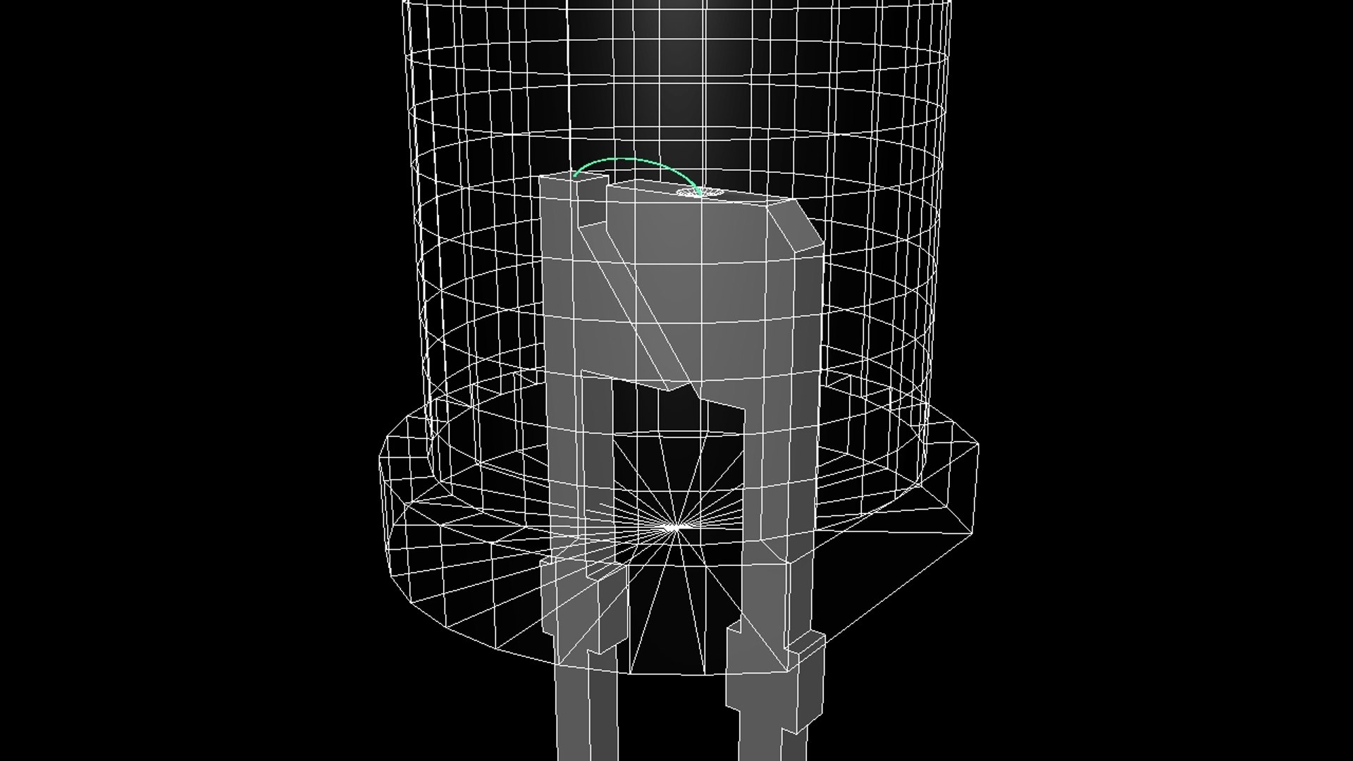 3d Led Light Model