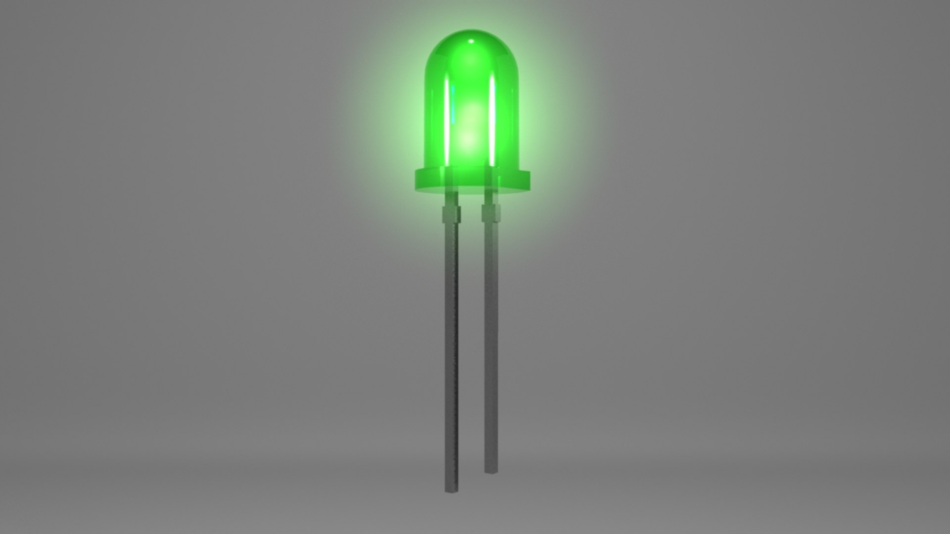 3d Led Light Model