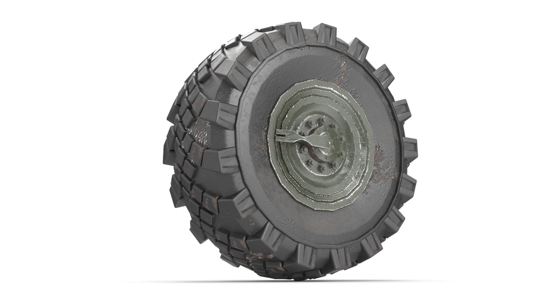 Ural Wheel 3D Model - TurboSquid 1320235