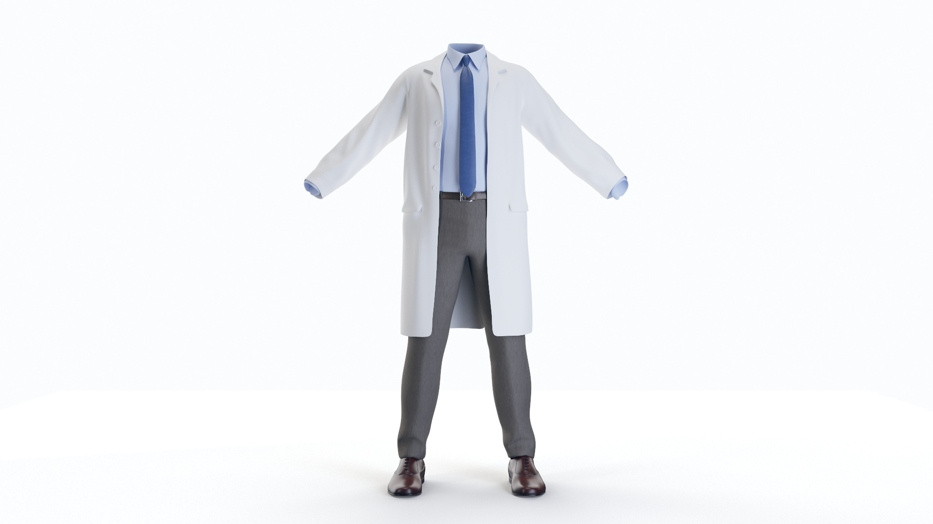 Male Doctor Clothing 3D model - TurboSquid 2174140
