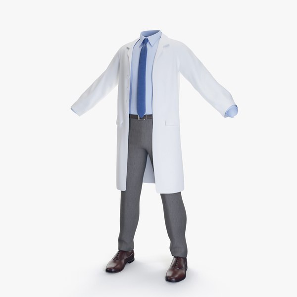 Free 3D Lab-Coat Models | TurboSquid