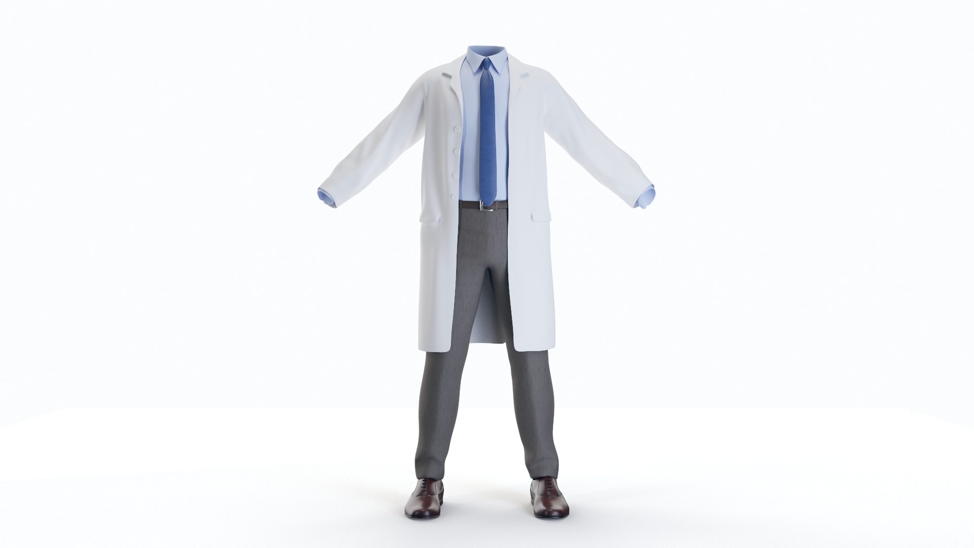 Male Doctor Clothing 3D model - TurboSquid 2174140