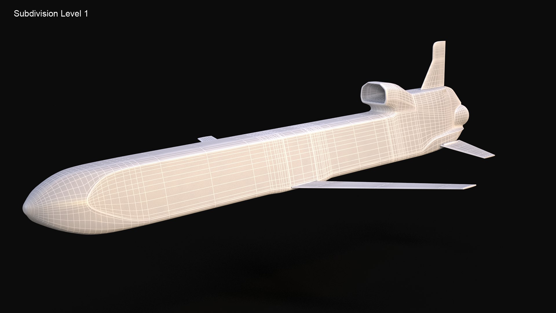 Agm-86 Alcm Model - TurboSquid 1641472