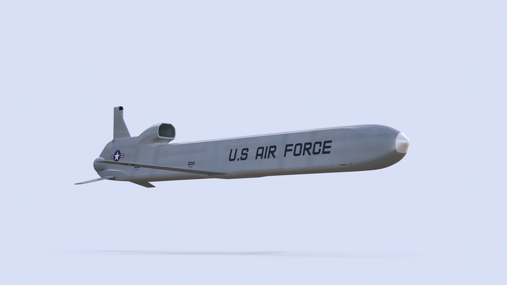 Agm-86 Alcm Model - TurboSquid 1641472