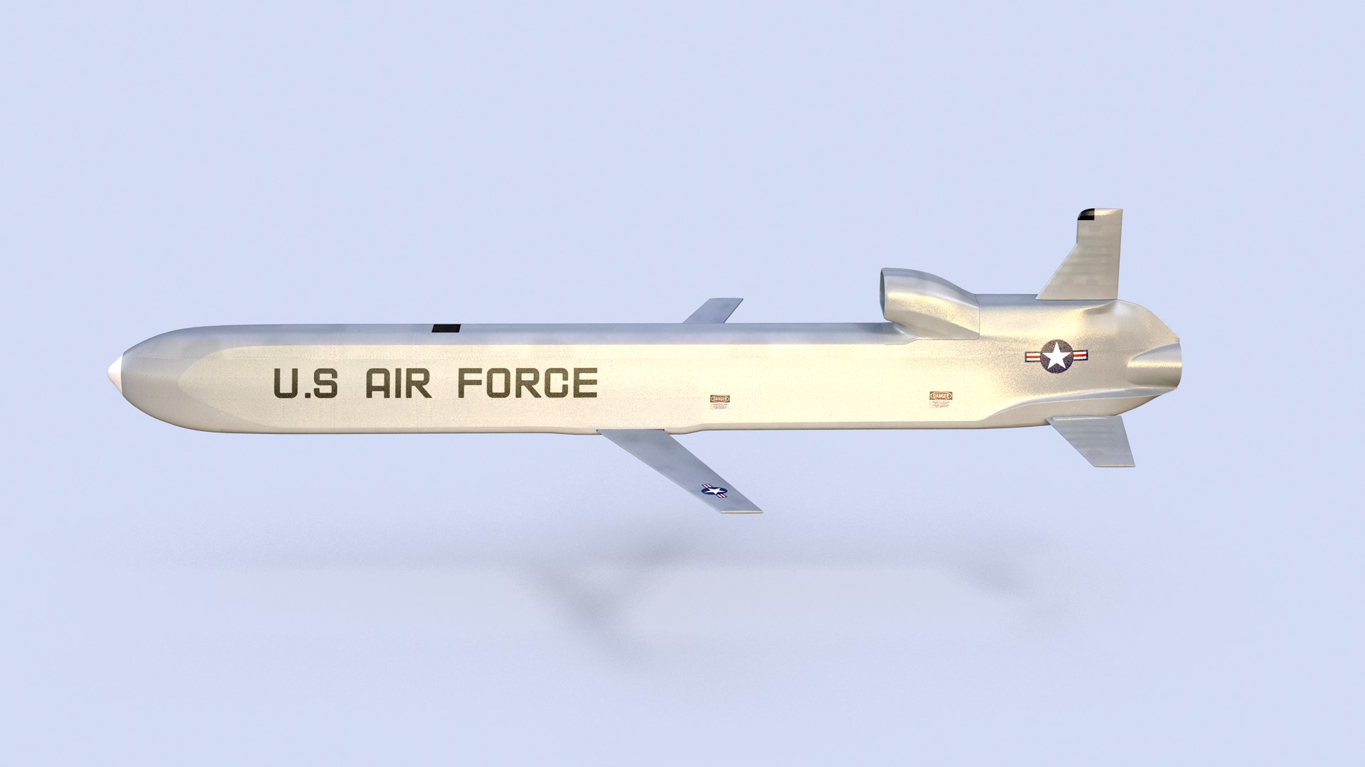 Agm-86 Alcm Model - TurboSquid 1641472