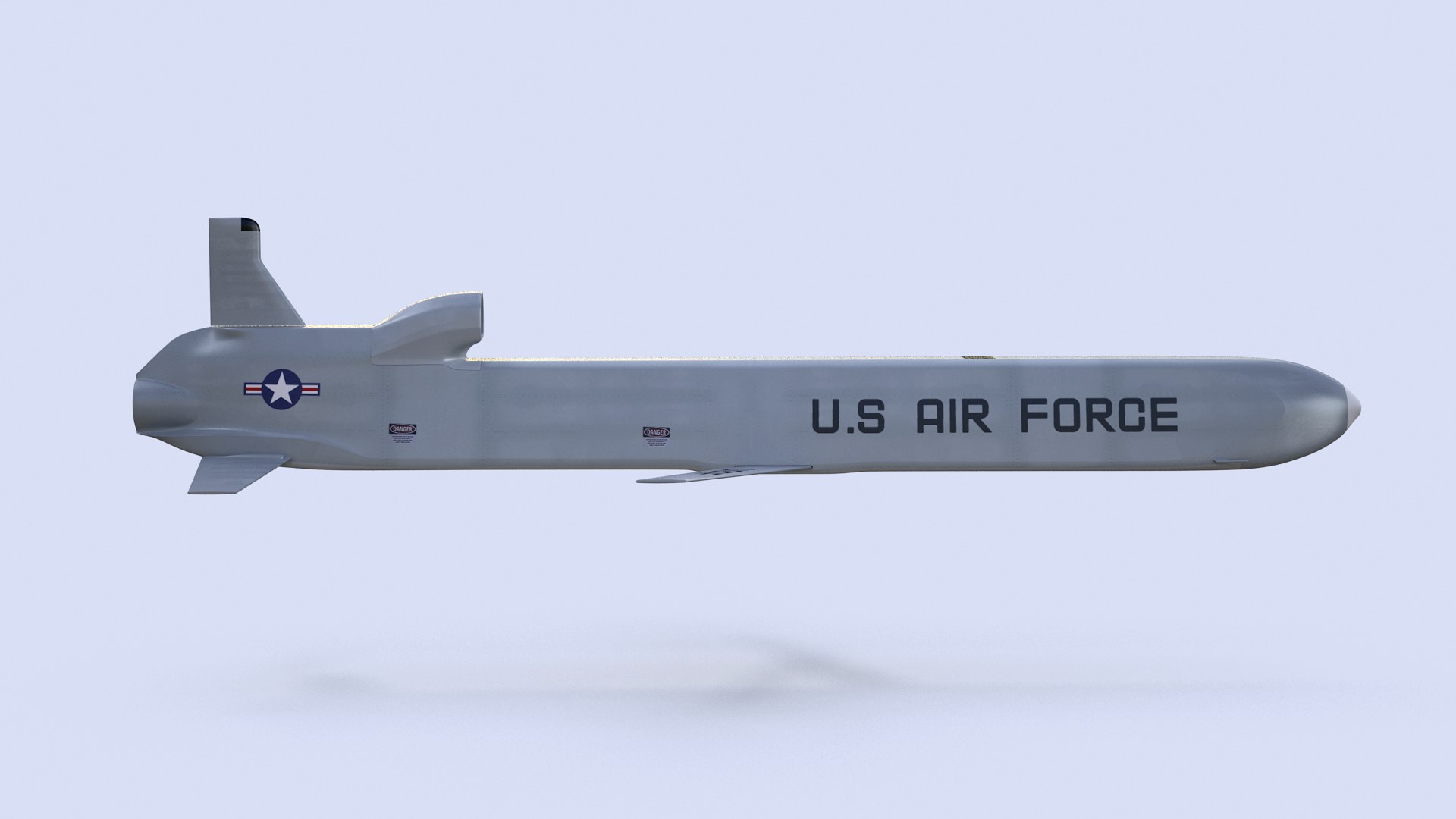 Agm-86 Alcm Model - TurboSquid 1641472