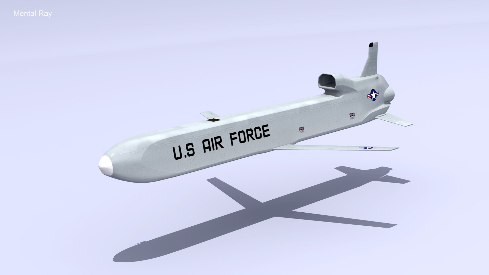 Agm-86 Alcm Model - TurboSquid 1641472
