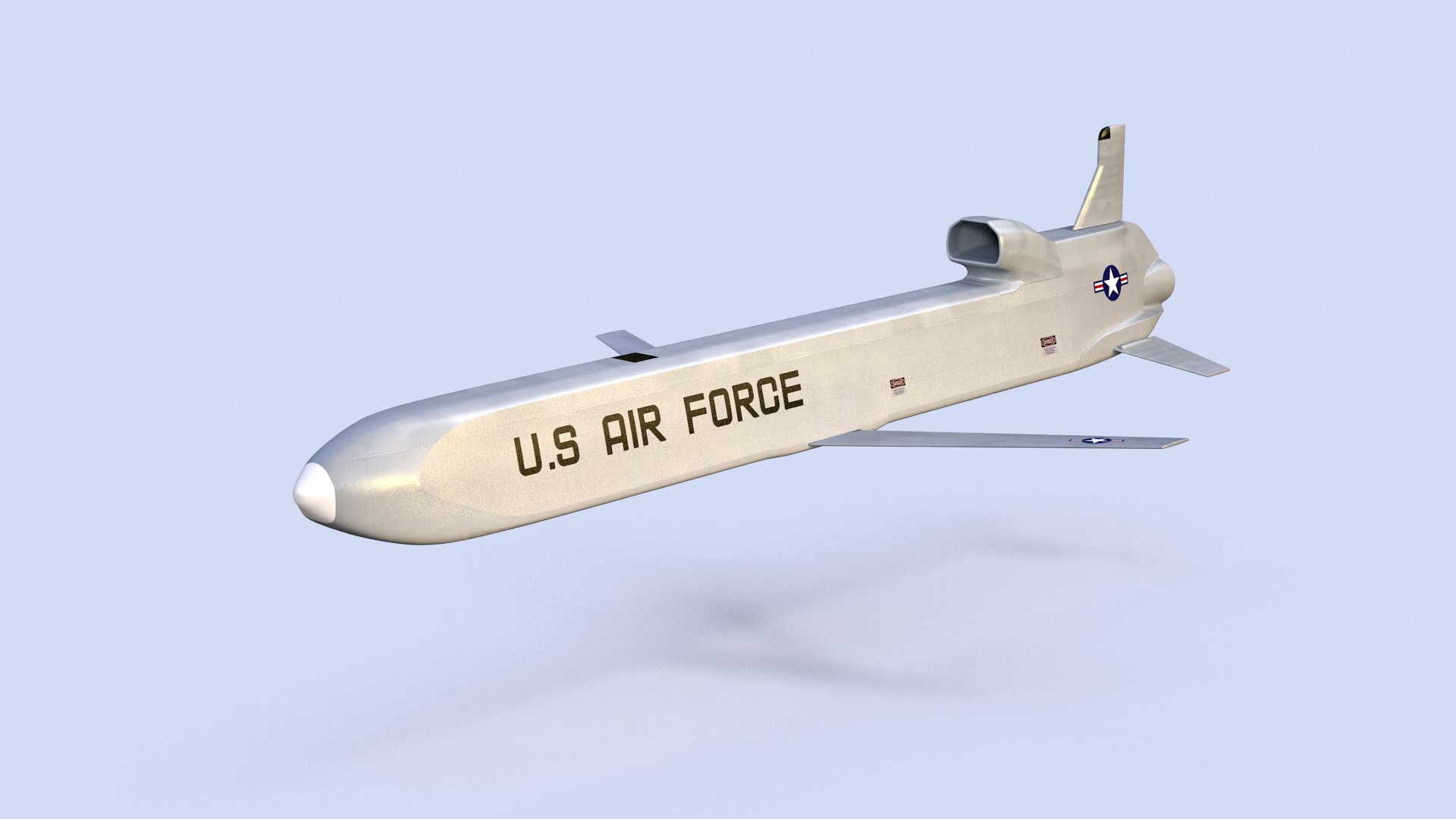 Agm-86 Alcm Model - TurboSquid 1641472