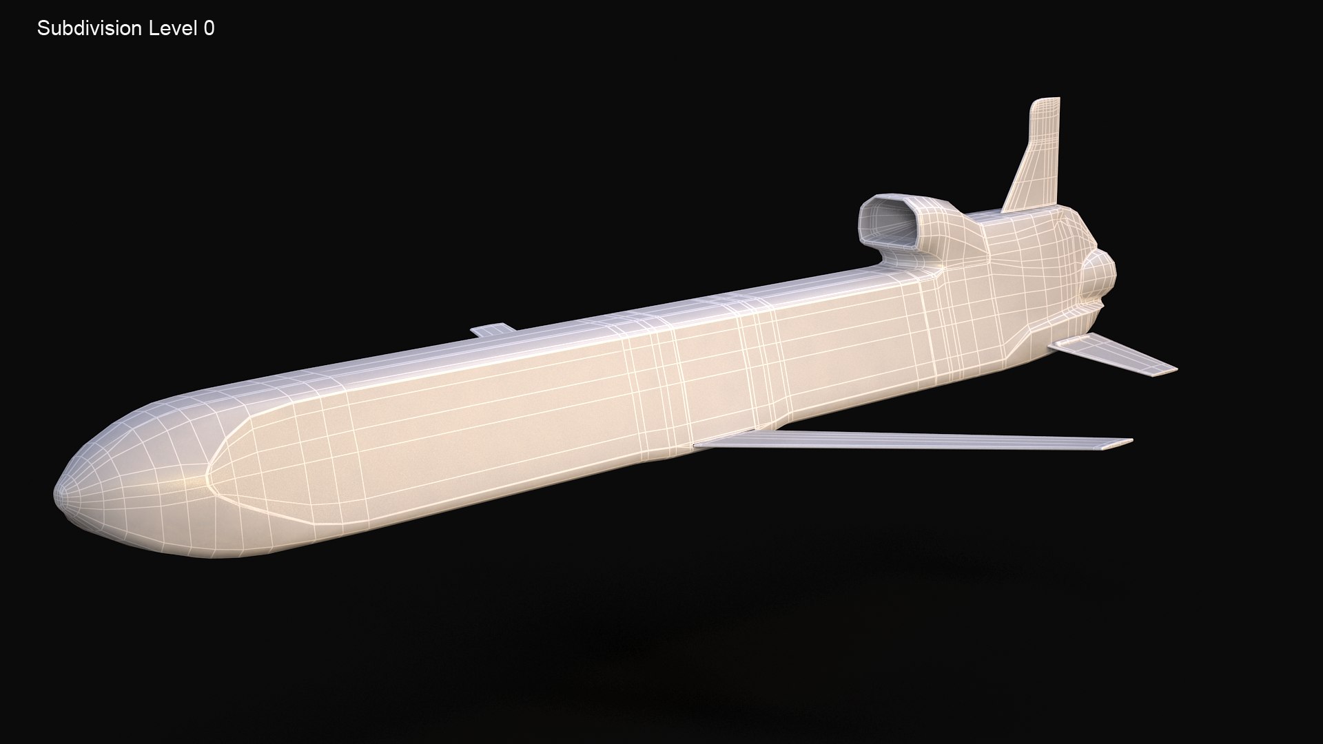 Agm-86 Alcm Model - TurboSquid 1641472