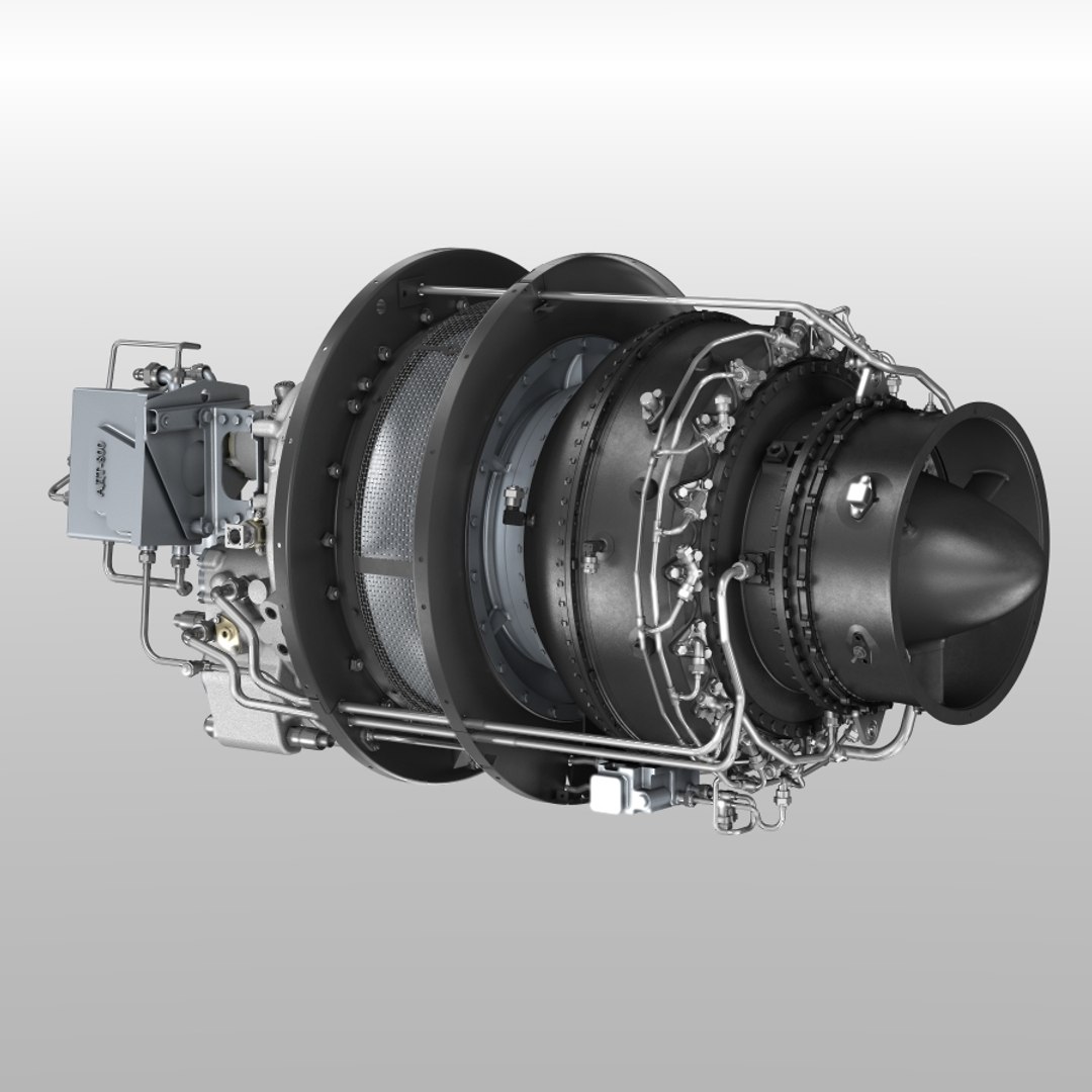 3d turboshaft engine vk-800v model
