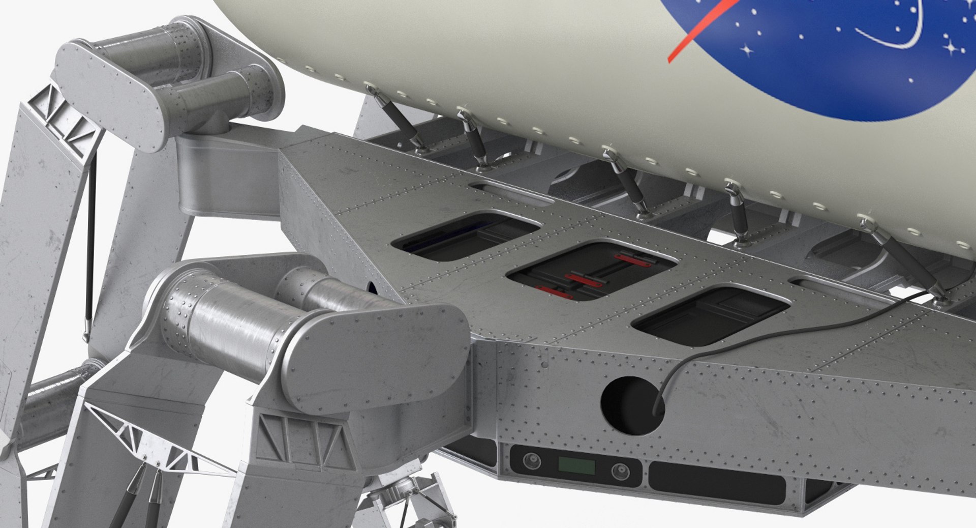 Athlete lunar rover rigged 3D model - TurboSquid 1318148