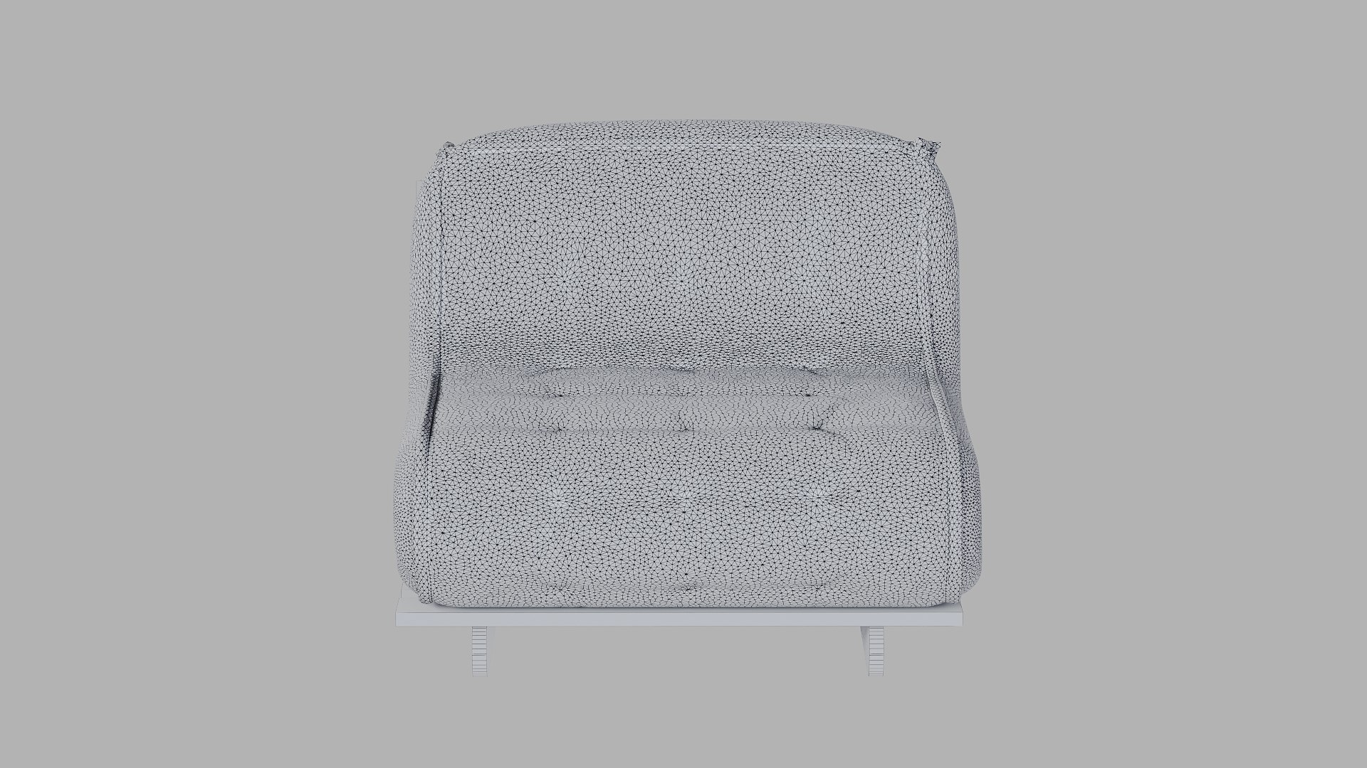 Futon Bed Chair 3D - TurboSquid 2311048