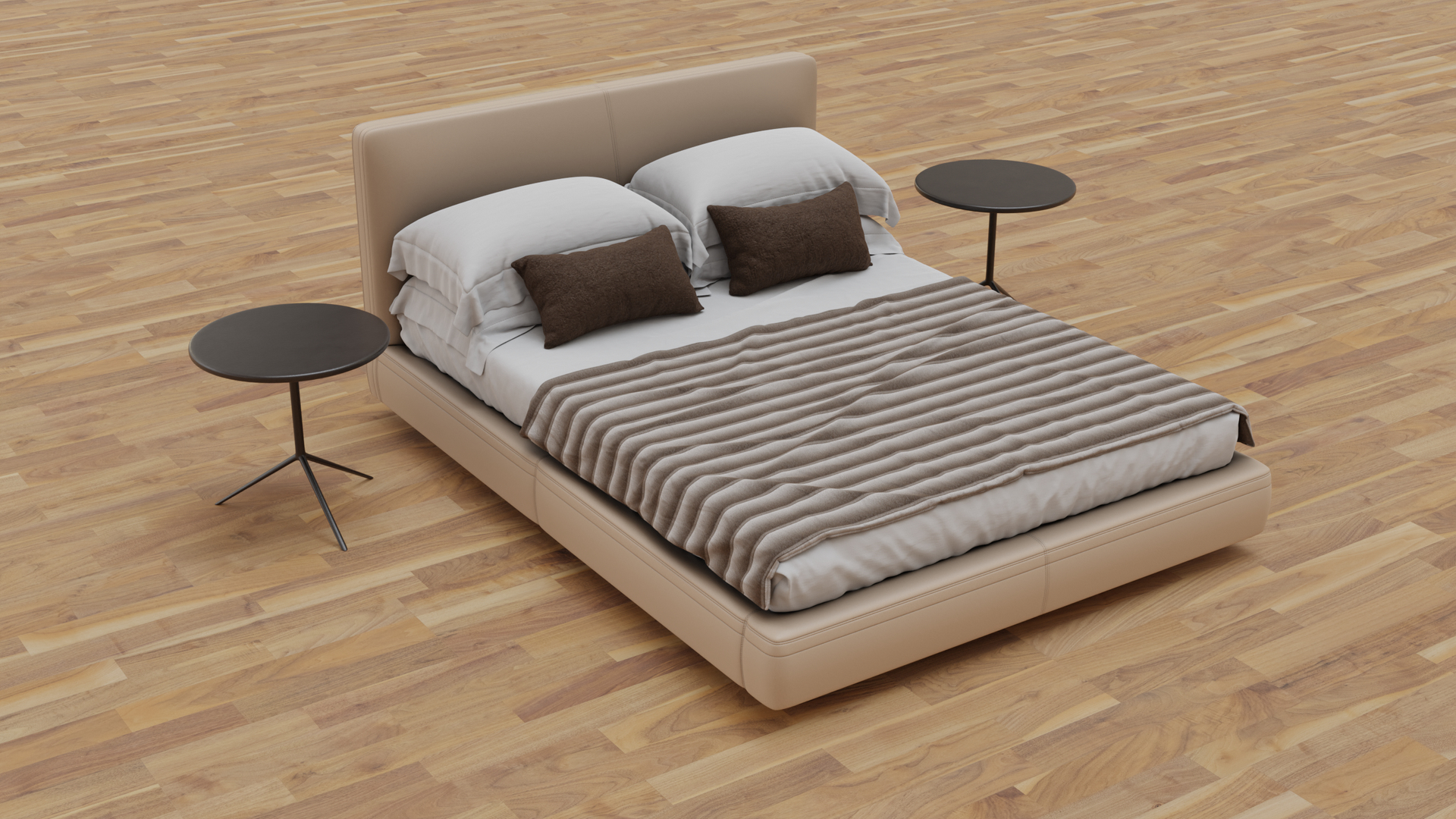 Bebitalia Richard Bed Model - TurboSquid 2001240