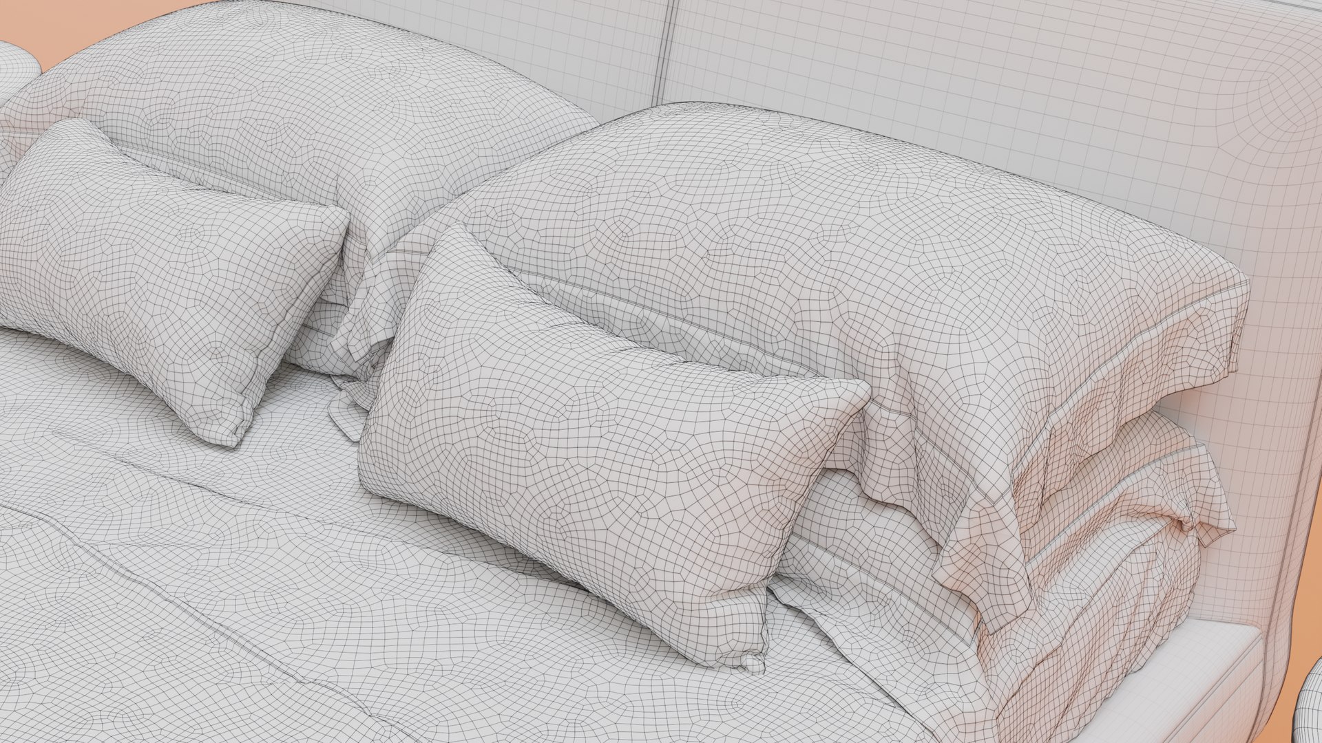 Bebitalia Richard Bed model - TurboSquid 2001240