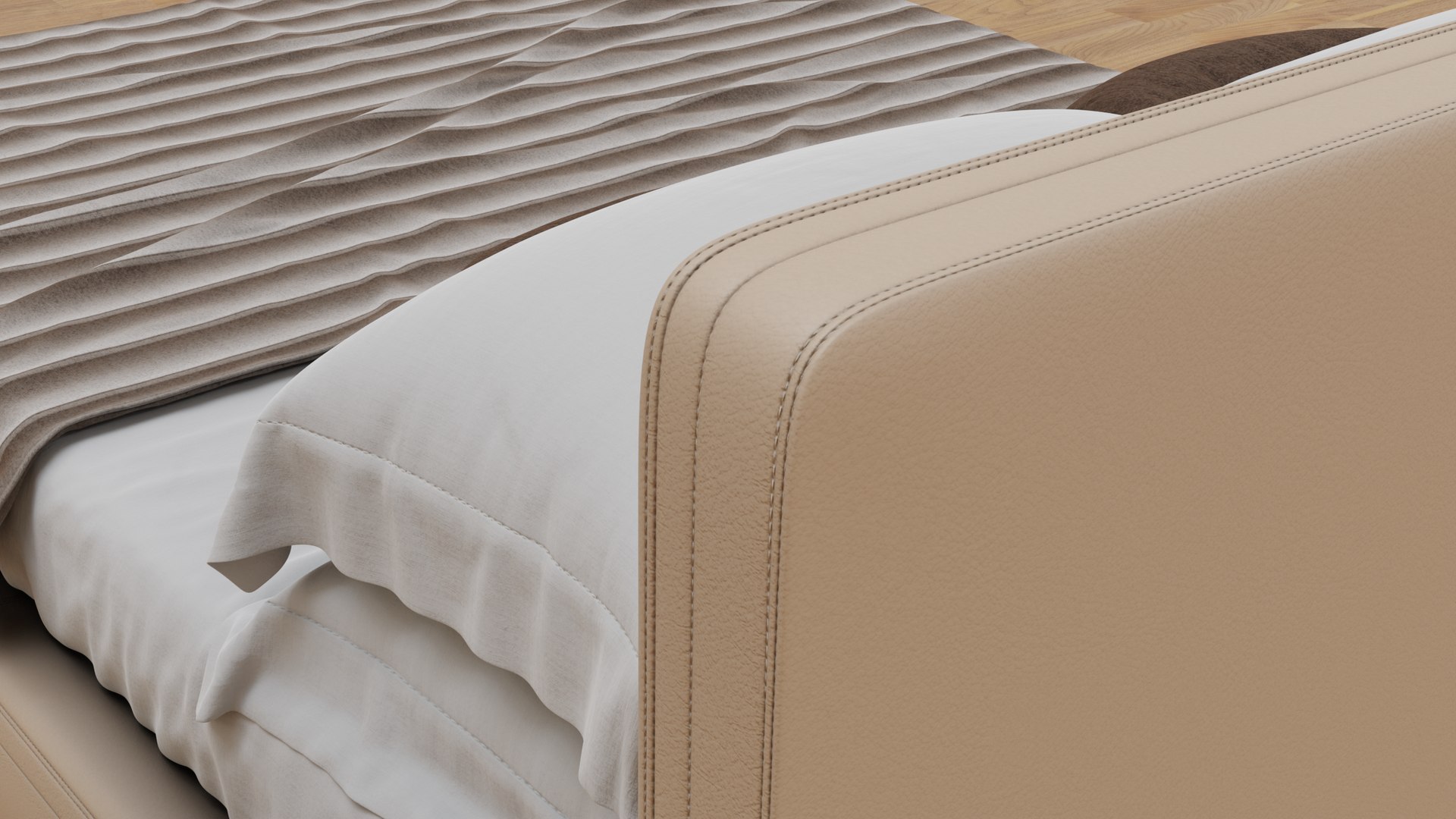 Bebitalia Richard Bed model - TurboSquid 2001240