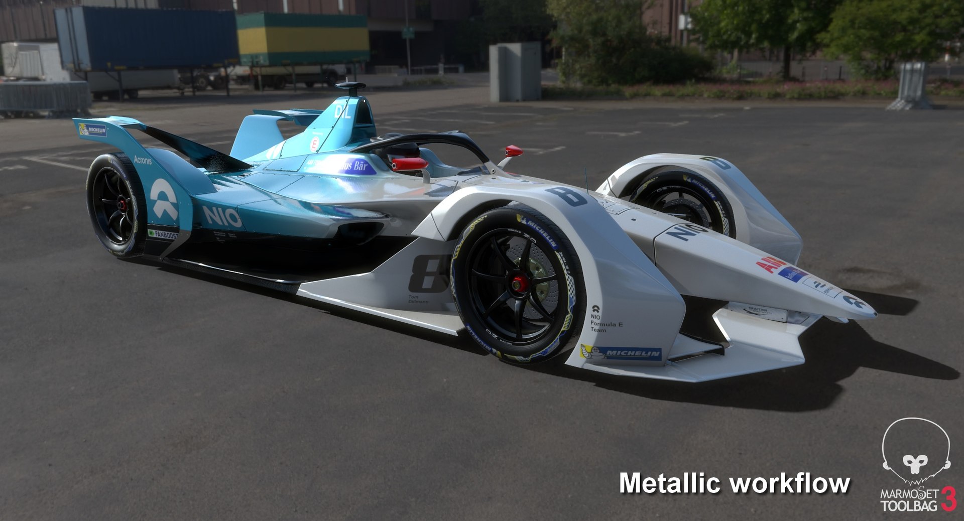 Gen2 nio formula e 3D model - TurboSquid 1339780
