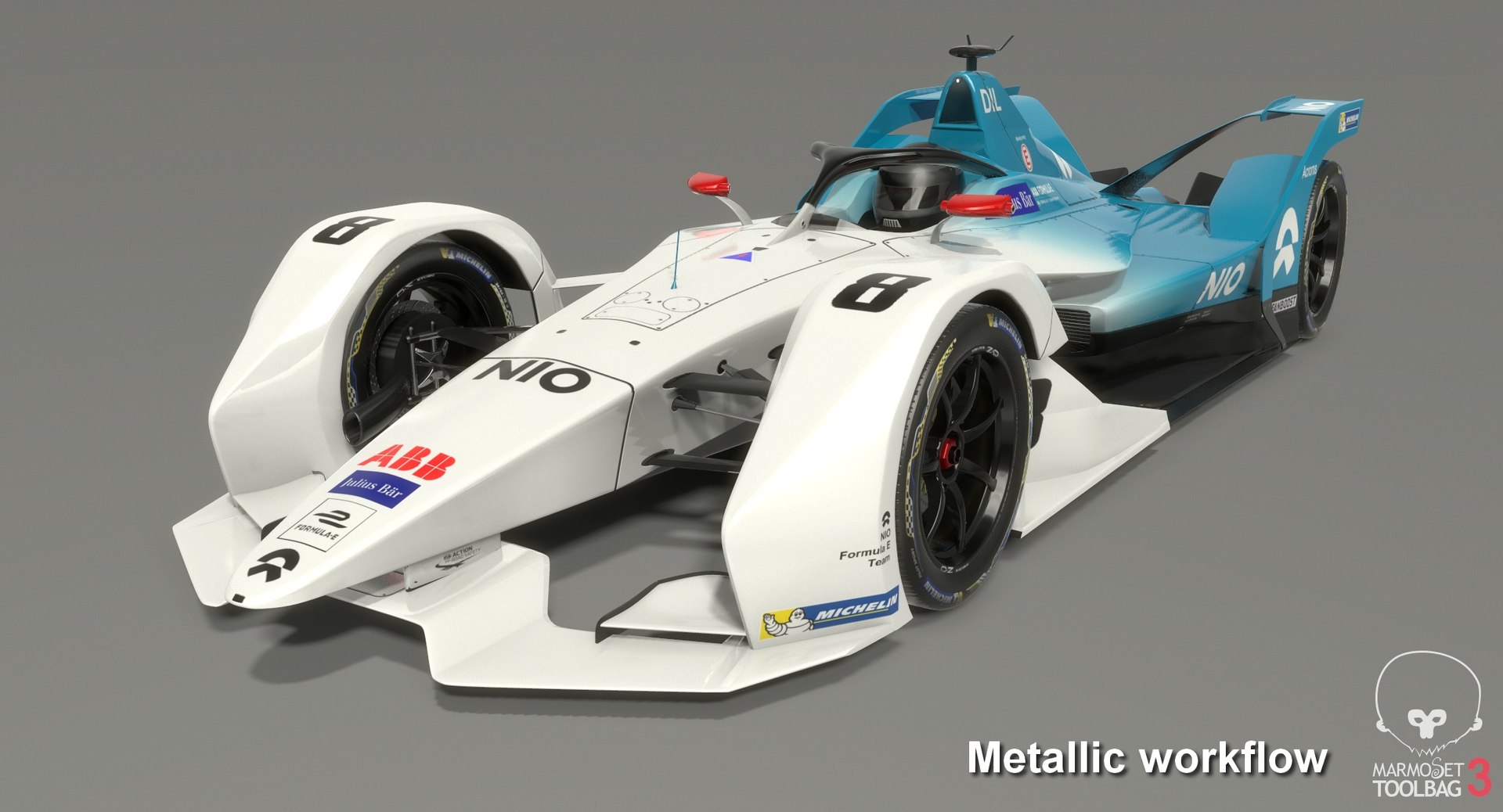Gen2 nio formula e 3D model - TurboSquid 1339780