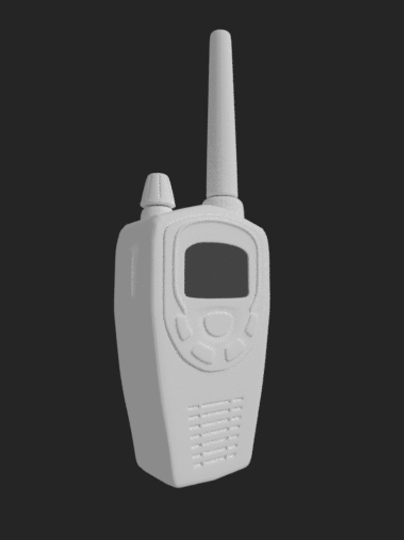 3D Walky Talky Model - TurboSquid 1442336