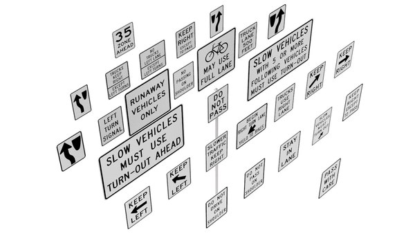 Traffic Signs SketchUp Models for Download | TurboSquid