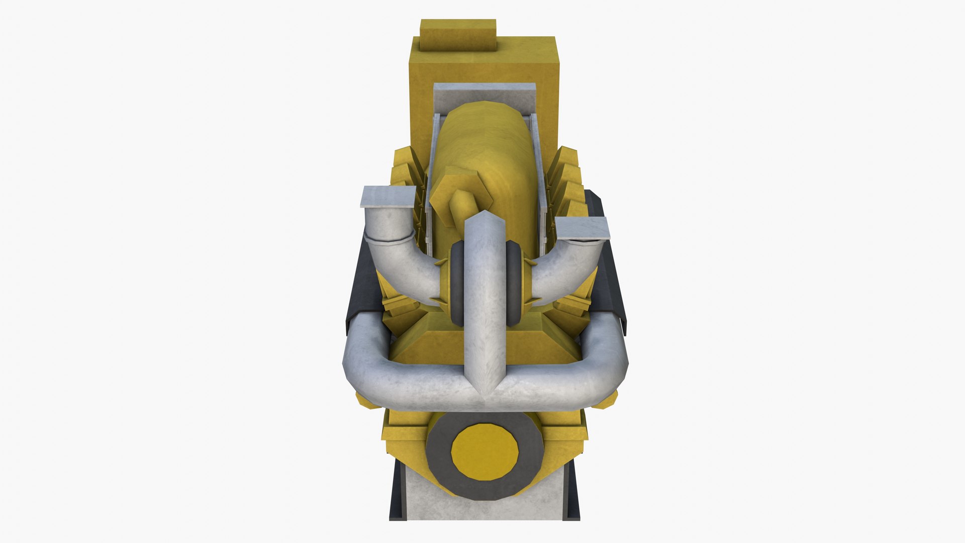 Large Diesel Generator 3D Model - TurboSquid 2003028