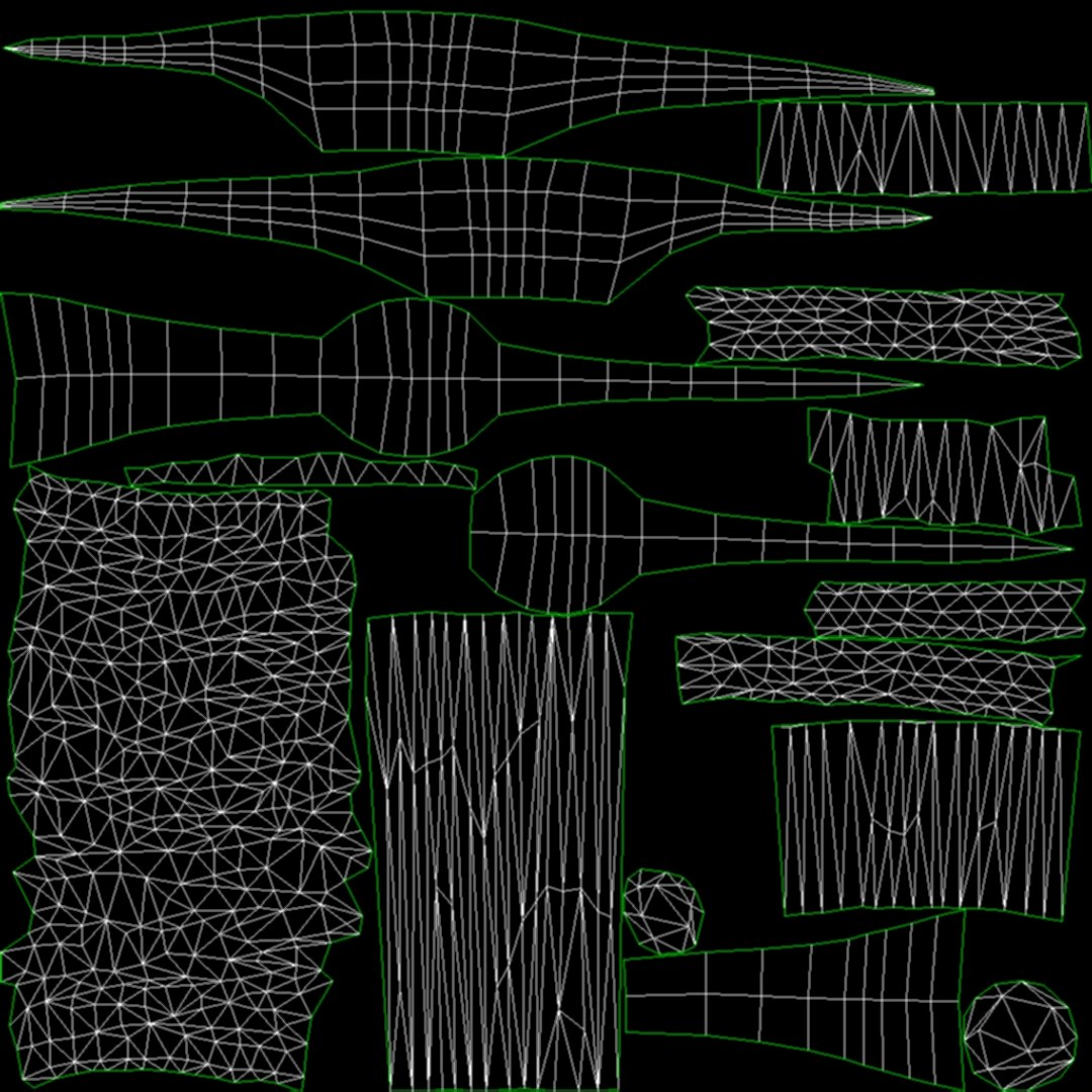 3D Fantasy Axe RPG Pickaxe Mattock Double Axe Great Axe Battle Axe ...