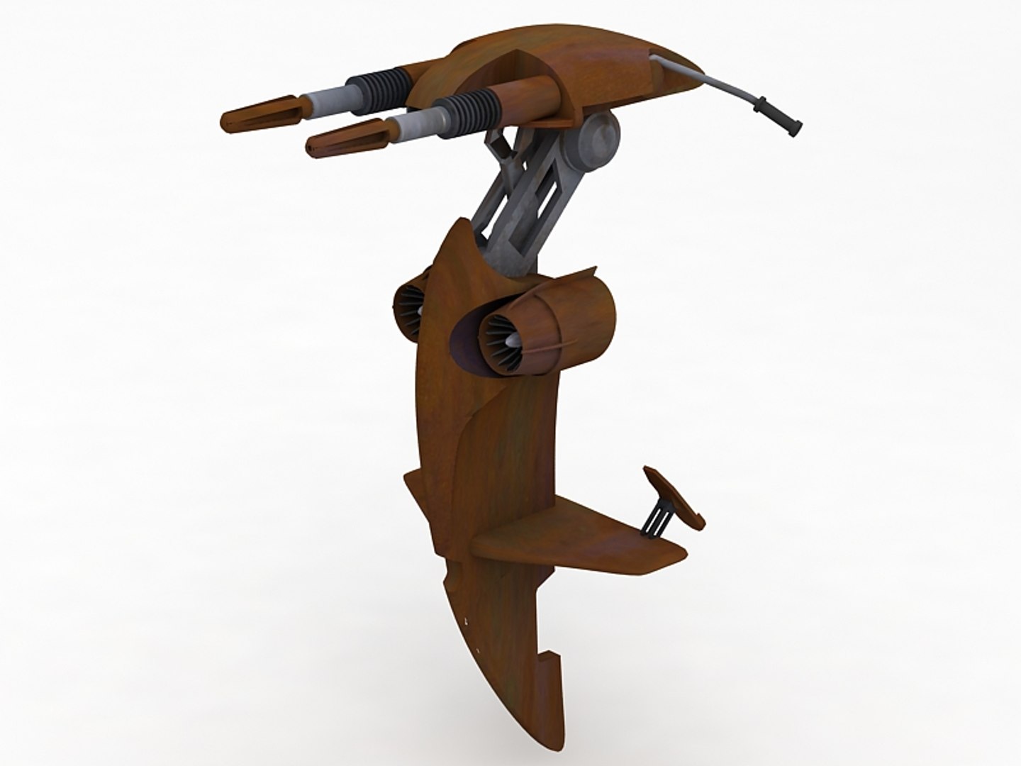 Battle Droid Wars Stap 3D Model - TurboSquid 1643897