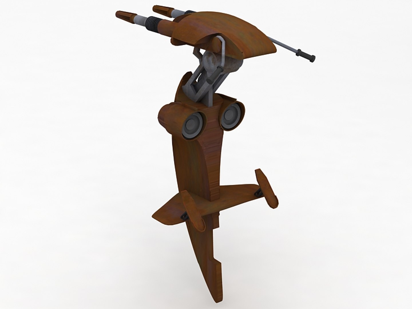 Battle Droid Wars Stap 3D Model - TurboSquid 1643897