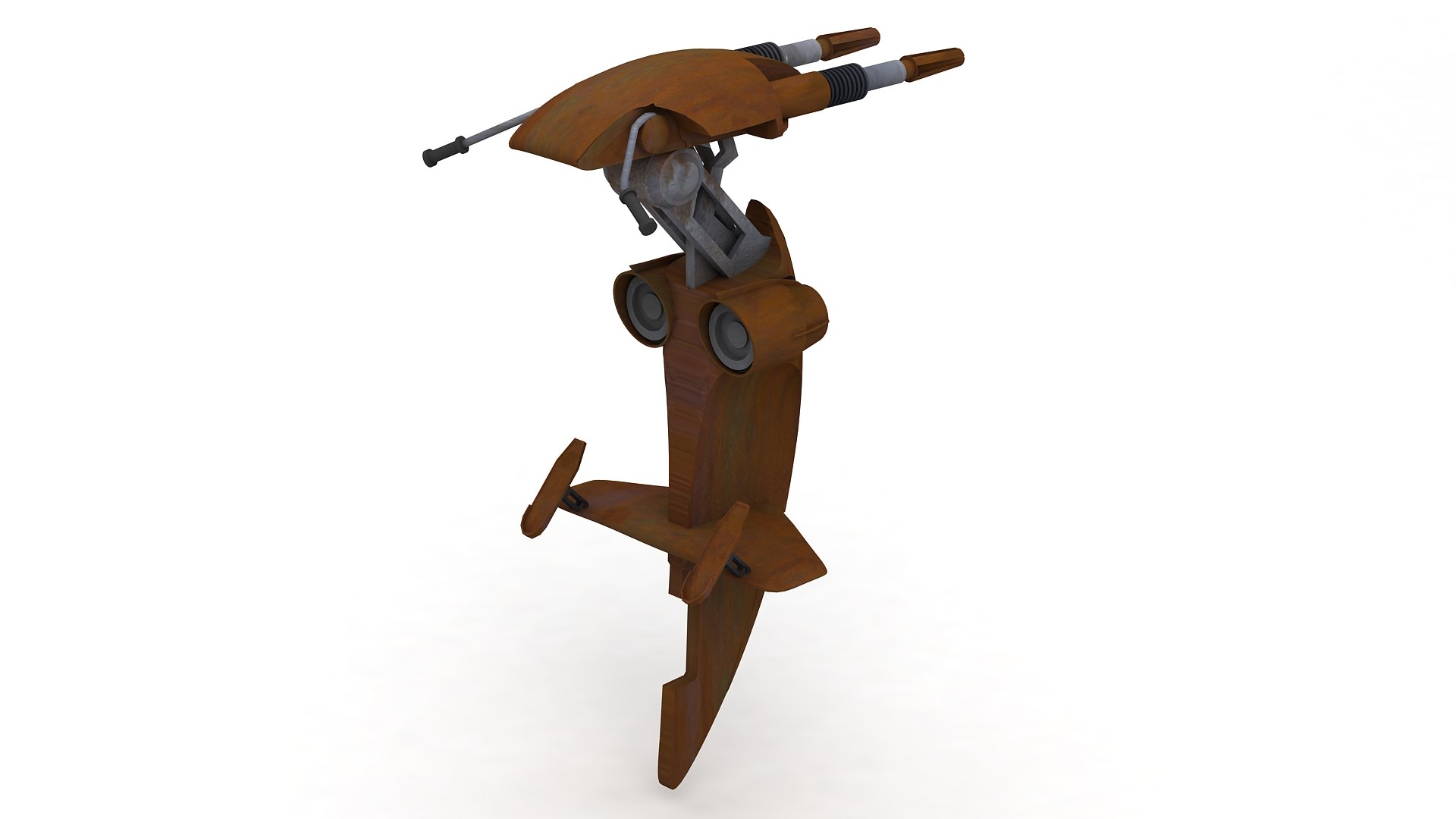 Battle Droid Wars Stap 3D Model - TurboSquid 1643897